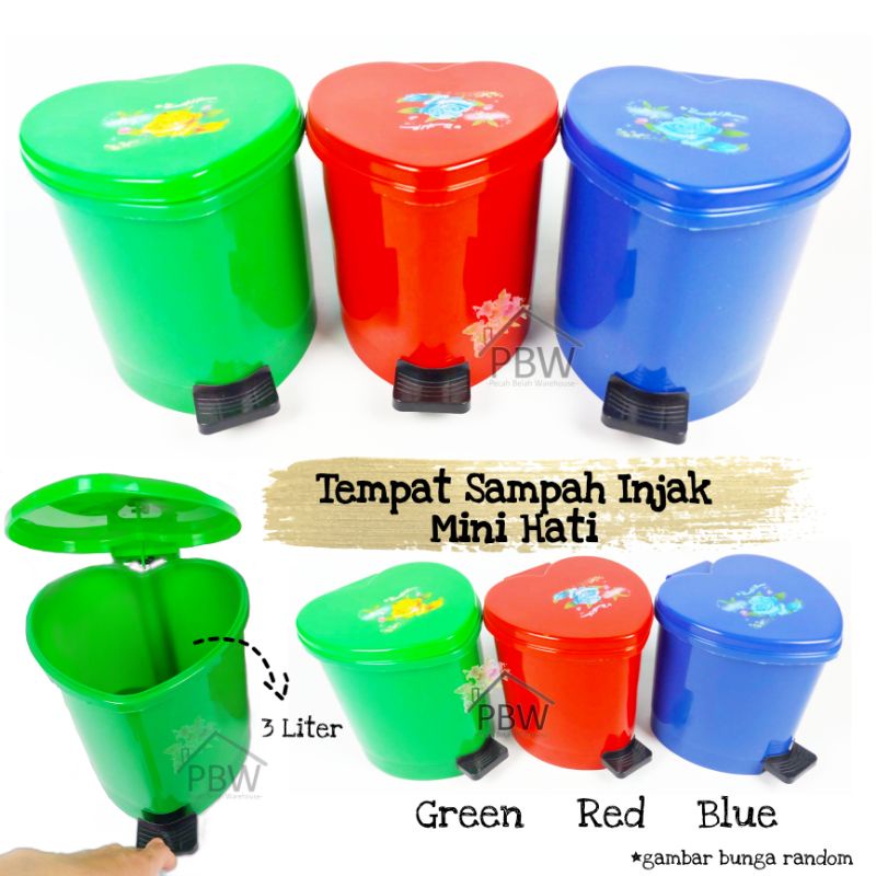 Tempat Sampah Mini 3L / Tempat Sampah Injak Mini Hati / Tempat sampah ... Tempat Sampah Mini 3L / Tempat Sampah Injak Mini Hati / Tempat sampah ...