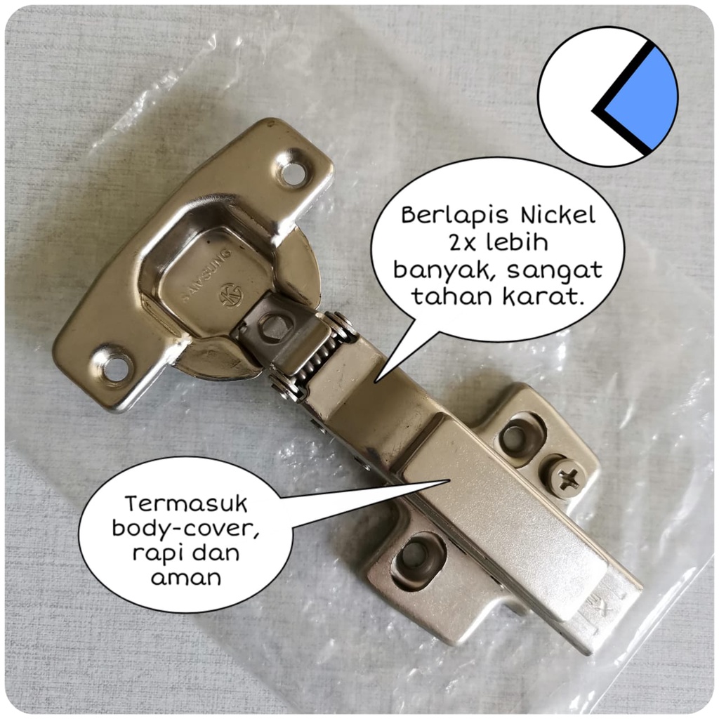 Jual Engsel Sendok - Engsel Lemari - Engsel Sendok Lurus - Engsel ...