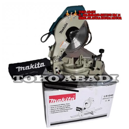 Jual Mesin Potong Aluminium Miter Saw Machine Makita LS1040 LS 1040 | Shopee Indonesia