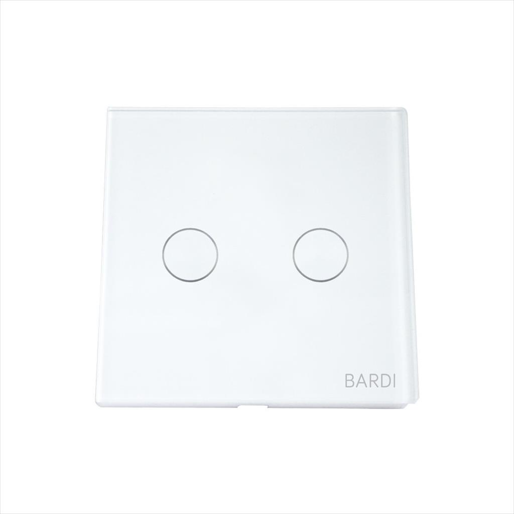 Jual BARDI Smart Wall Switch EU 2 Gang - White | Shopee Indonesia