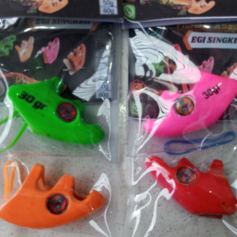 Jual SINKER EGI JIG SERIES 30gr - 40gr | Shopee Indonesia