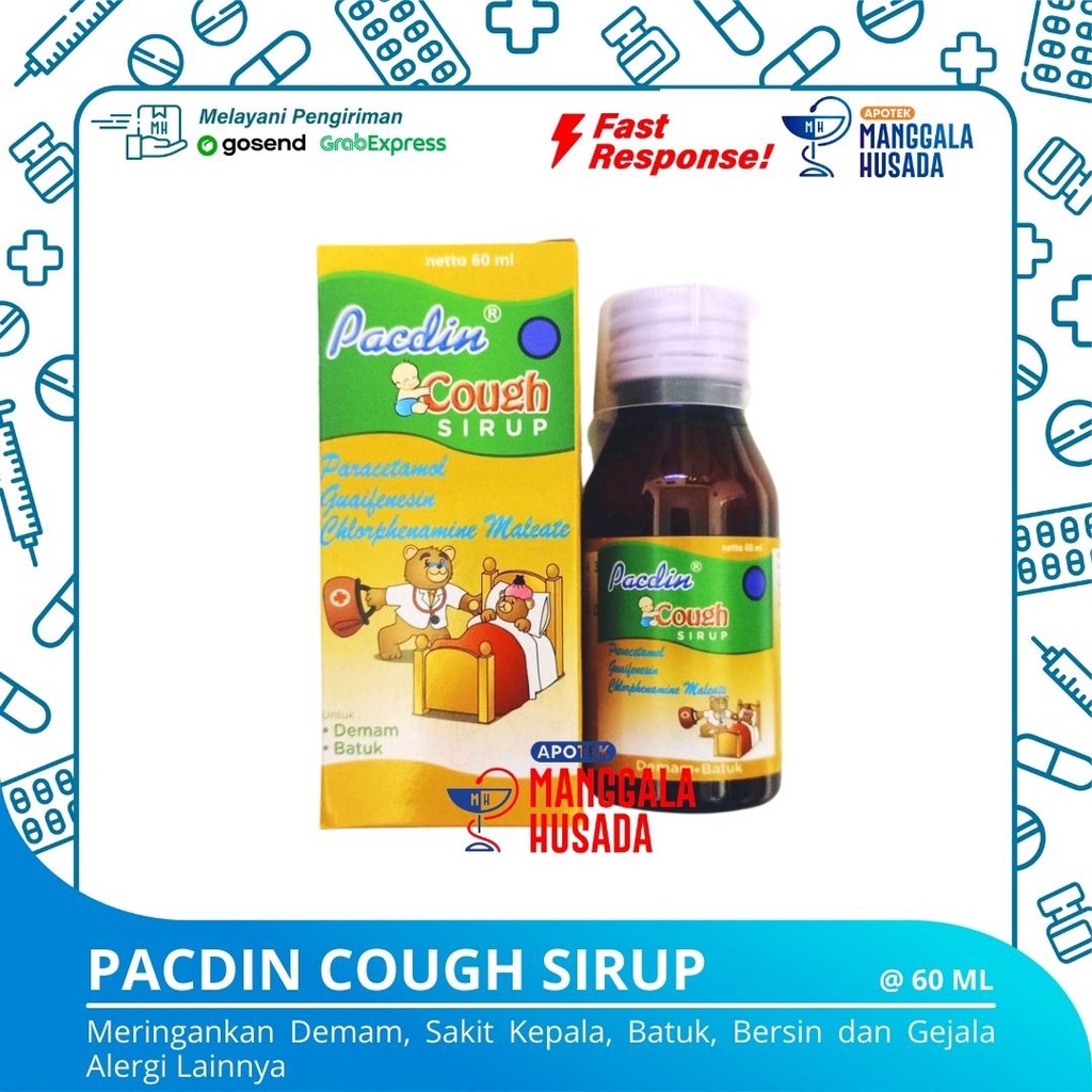 Jual PACDIN COUGH SYR 60 ML | Shopee Indonesia