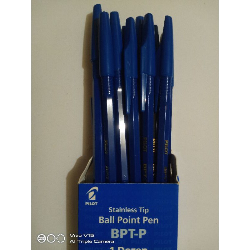 Jual pulpen polpen pilot warna biru harga 1 polpen 1 pcs | Shopee Indonesia