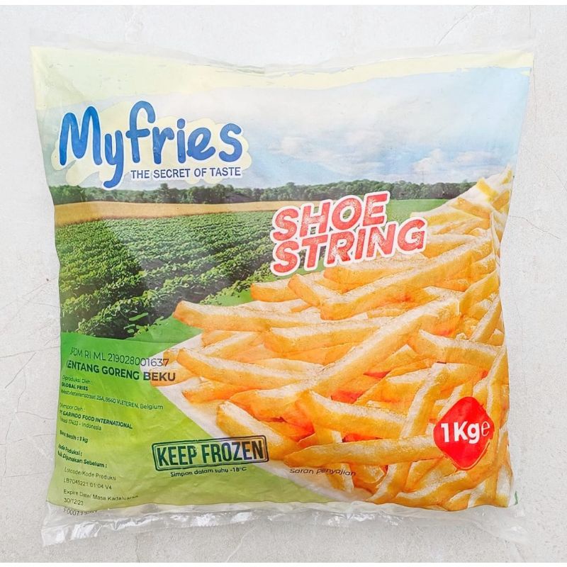 Jual KENTANG MY FRIES 1 KG | Shopee Indonesia