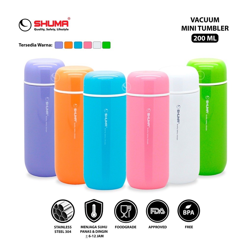 Jual Shuma S/S Vacuum Mini Tumbler 200 ml | Shopee Indonesia