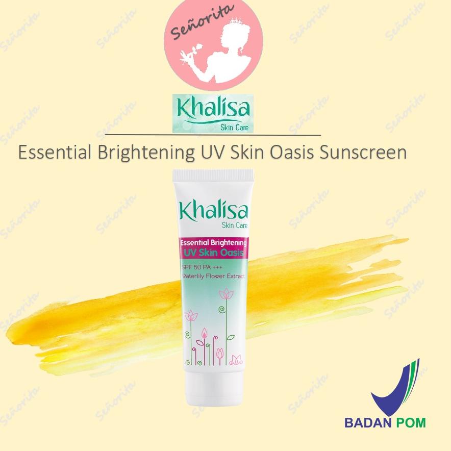 Jual Model Terkini P0GRS KHALISA Essential Brightening UV Skin Oasis ...