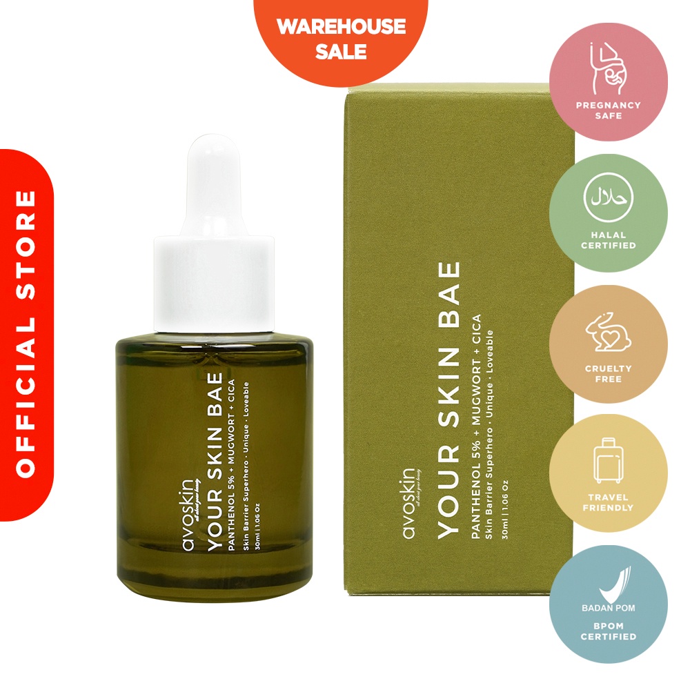 Jual MSBB - Avoskin Your Skin Bae Panthenol 5% + Mugwort + Cica Barrier ...