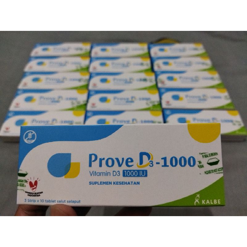 Jual VITAMIN PROVE D 1000 (30 TABLET) | Shopee Indonesia