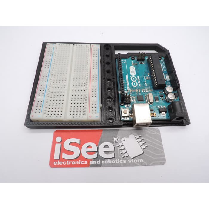 Jual Holder 3D print Bracket Base Board For Arduino uno Breadboard 400 ...