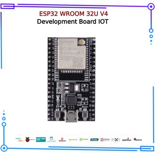 Jual ESP32 DevKitC V4 ESP 32 WROOM 32U 32D Development Board IOT | Shopee Indonesia