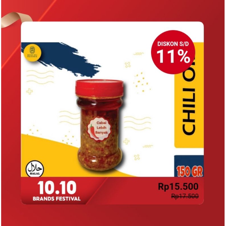 Jual CHILI OIL HALAL | CHILI OIL DIMSUM 150 ML | Shopee Indonesia