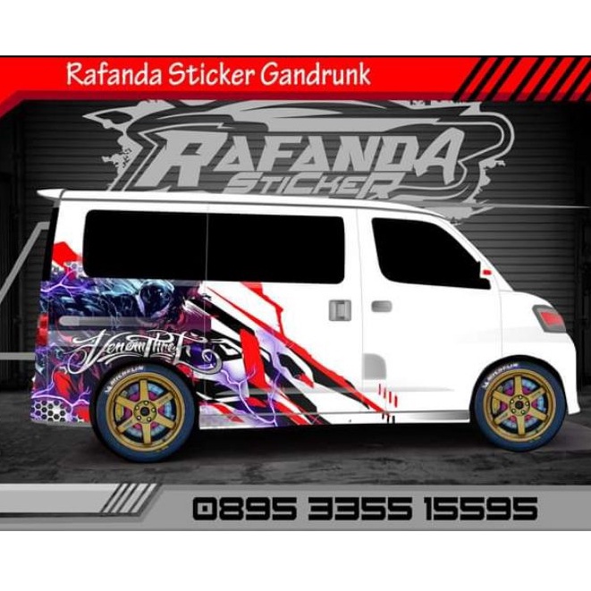 Jual stiker decal luxio,grandmax Apv | Shopee Indonesia