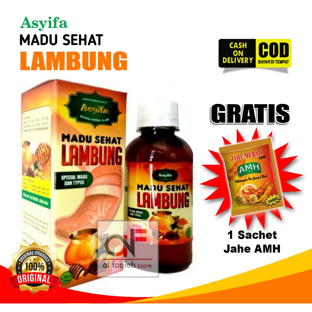 Jual Madu Sehat Lambung asyifa - Special Maag Dan Typus Netto 280gr ...