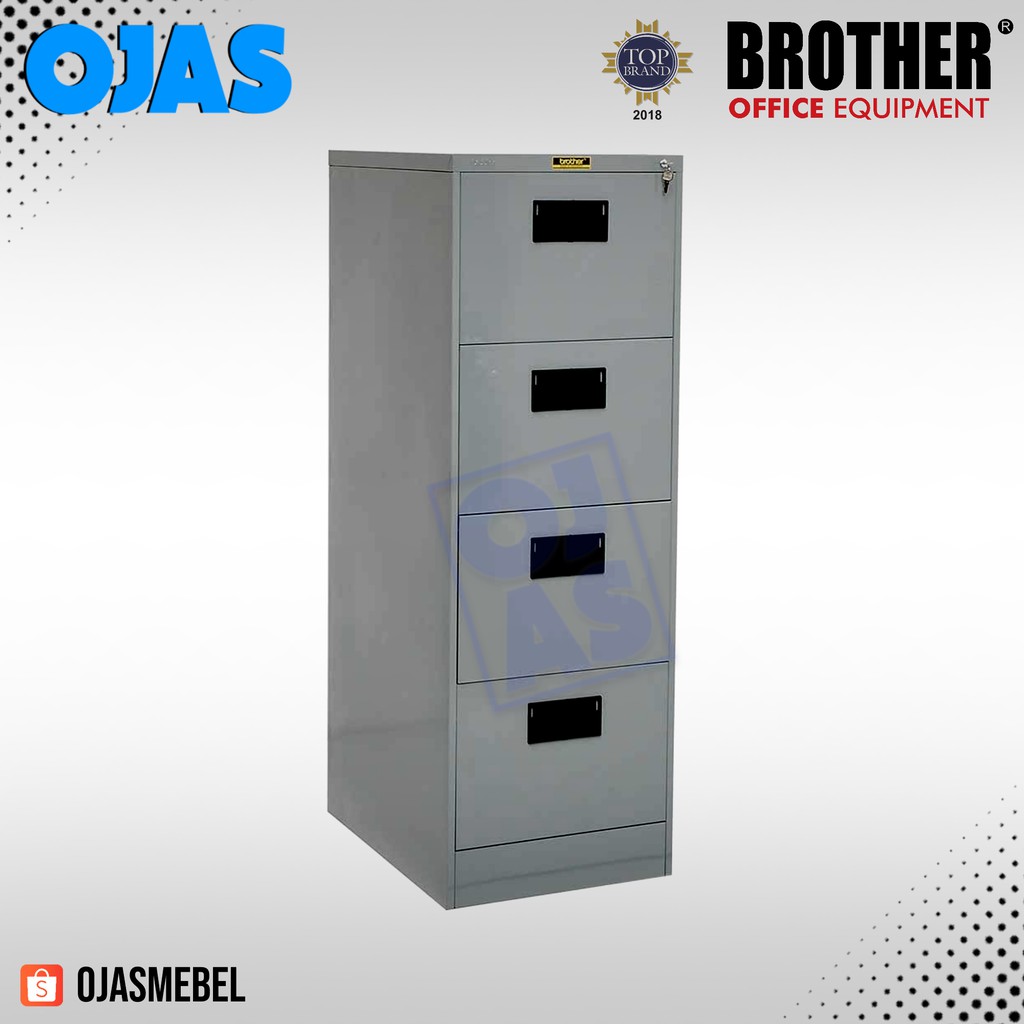 Jual Lemari Arsip Filing Cabinet 4 Laci Brother B104 | Shopee Indonesia