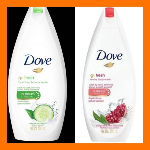 Jual Dove Go Fresh Fresh Revive Touch Sabun Cair Botol 400ml | Shopee ...