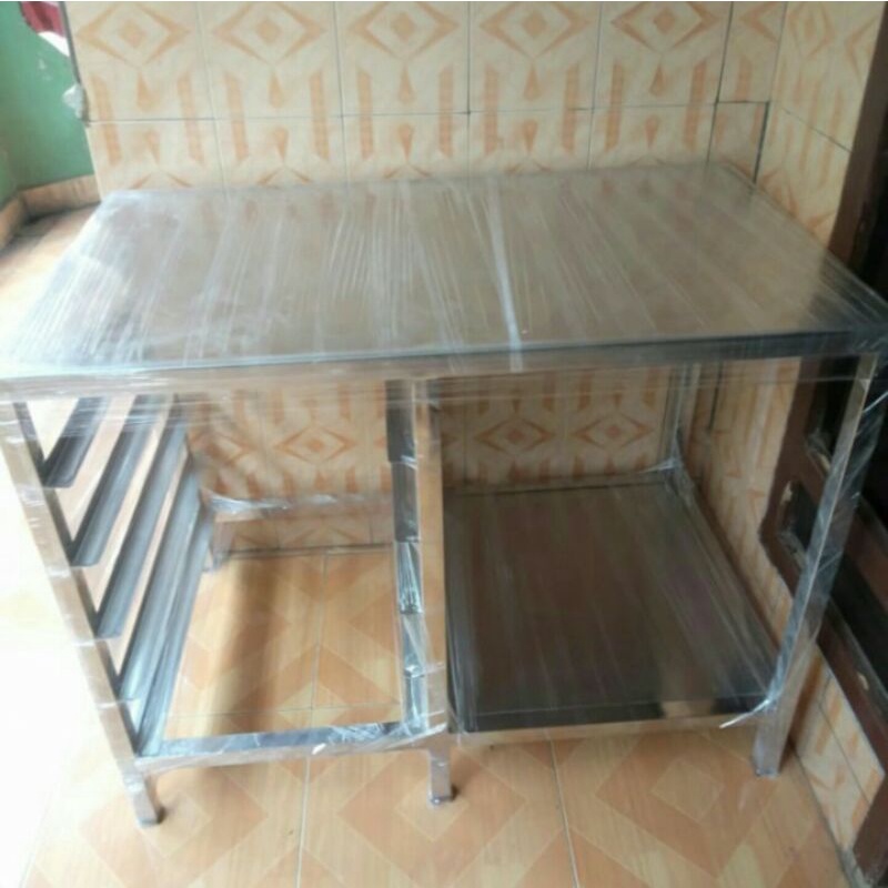 Jual Meja adonan roti plus tray 5 susun loyang | Shopee Indonesia