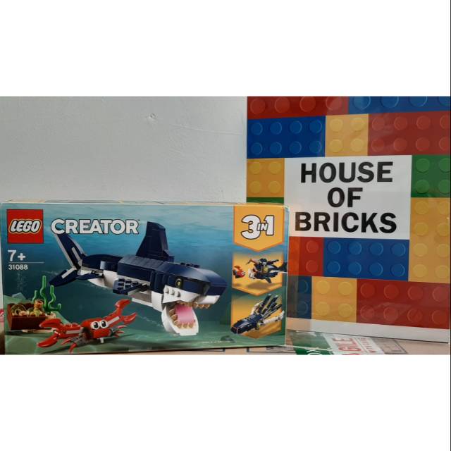 Jual LEGO 31088 Creator Deep Sea Creatures | Shopee Indonesia