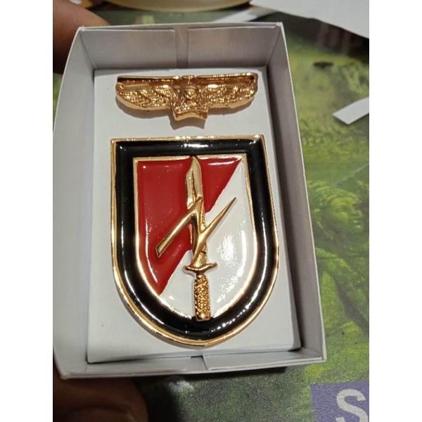 Jual emblem tni ad-emblem baret raider full logam terbaru | Shopee ...