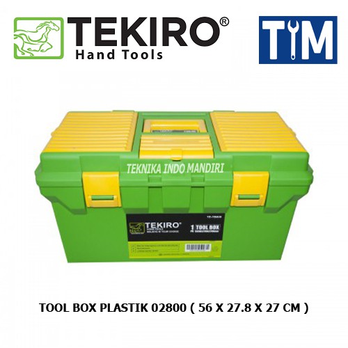 Jual TEKIRO Tool Box Plastik 02800 TB-800 | Shopee Indonesia