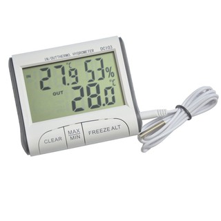 Jual Hygrometer Thermometer Ruangan Digital DC103 Higrometer Termometer ...