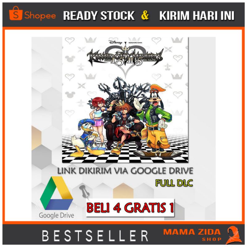 Jual KINGDOM HEARTS HD 1.5 + 2.5 REMIX - GAME PC - GAME LAPTOP - LINK DOWNLOAD | Shopee Indonesia
