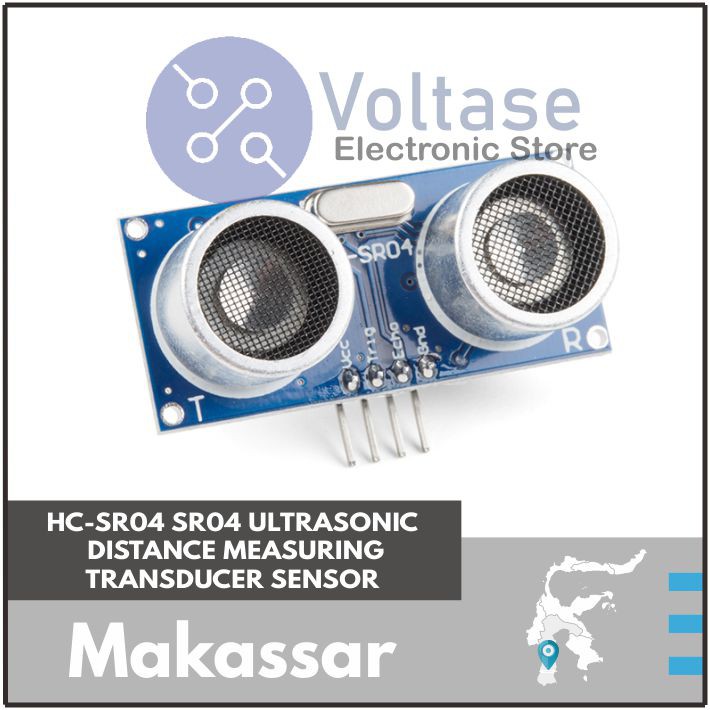 Jual HC-SR04 SR04 Sensor Jarak Ultrasonic Ultrasonik Ping | Shopee ...