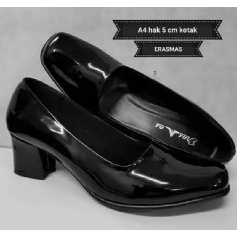 Jual Sepatu PDH A4 Polwan || Kowad ||Sepatu dinas | Shopee Indonesia