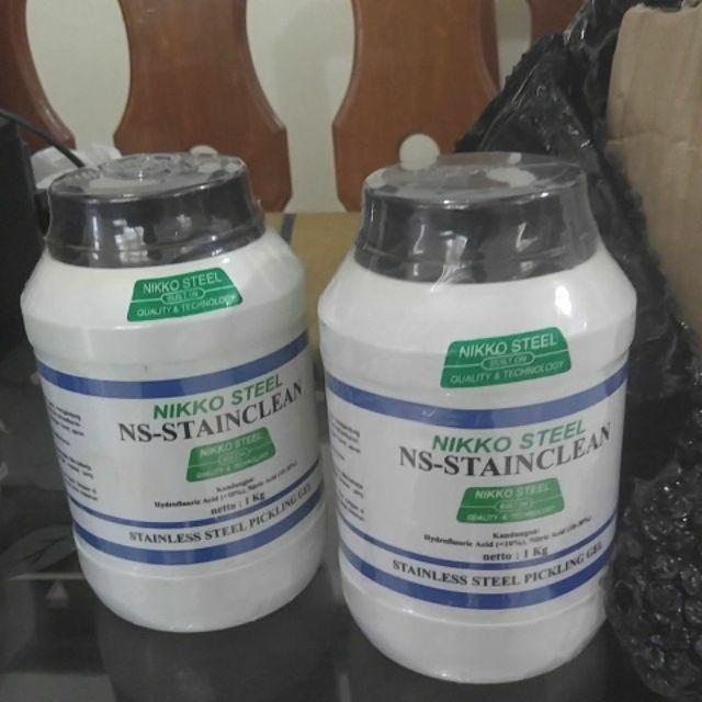 NIKKO STEEL NS-STAINCLEAN PICKLING GEL PEMBERSIH STAINLESS STEEL ...