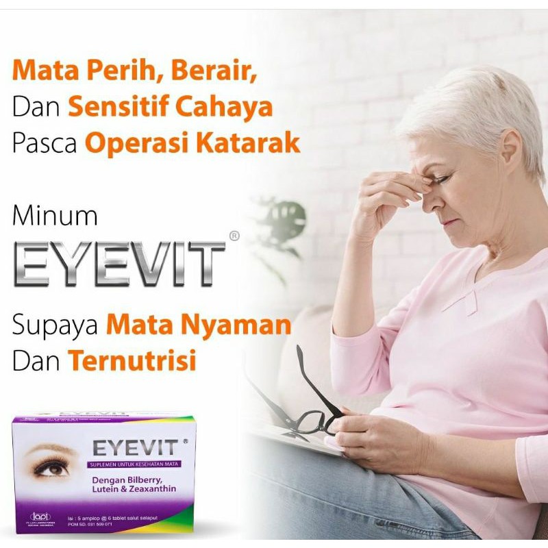Jual Eyevit tablet isi 30 - Vitamin MATA era Digital Suplement ...