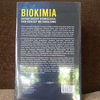 Jual Buku Biokimia: Dasar-Dasar Biomolekul dan Konsep Metabolisme By La Ode Sumarlin | Shopee ...