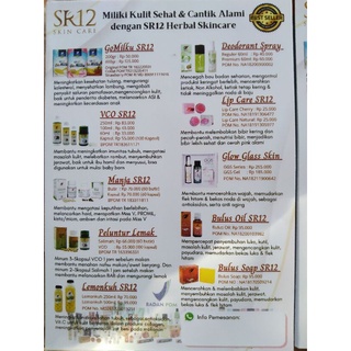 Jual BROSUR SR12 PRODUK BEST SELLER KATALOG SR12 | Shopee Indonesia