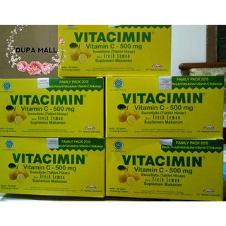 READY Vitacimin 1 box isi 50 strip = 100 tablet vitamin vitamin c ...