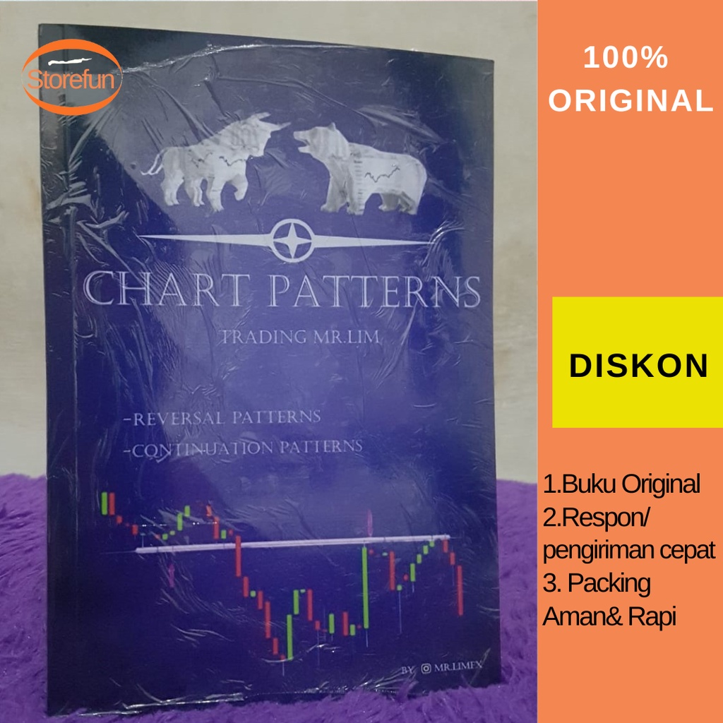 Jual BUKU ASLI CHART PATTERN TRADING MR LIM GRATIS POSTER CHART PATTERN ...