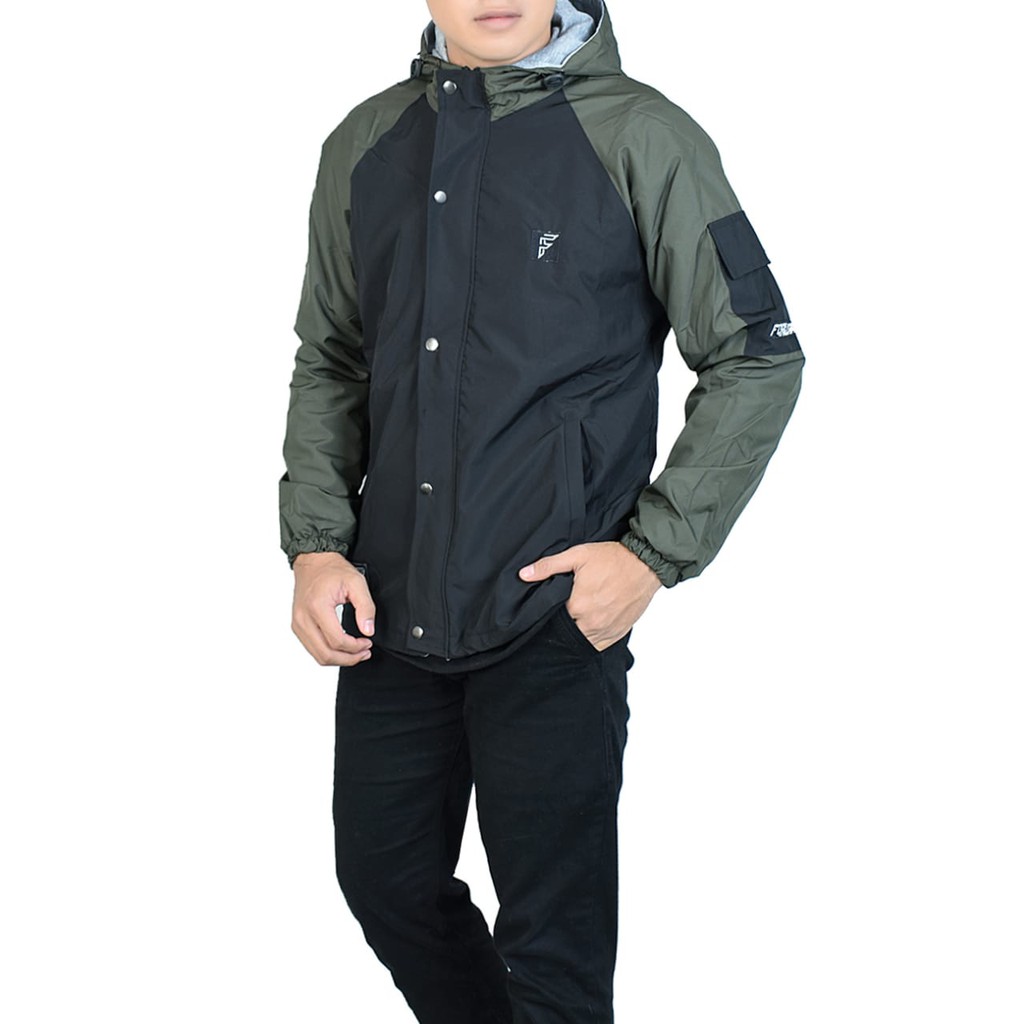 Jual Jaket parasut pria gunung winbreaker motor forward system | Shopee ...