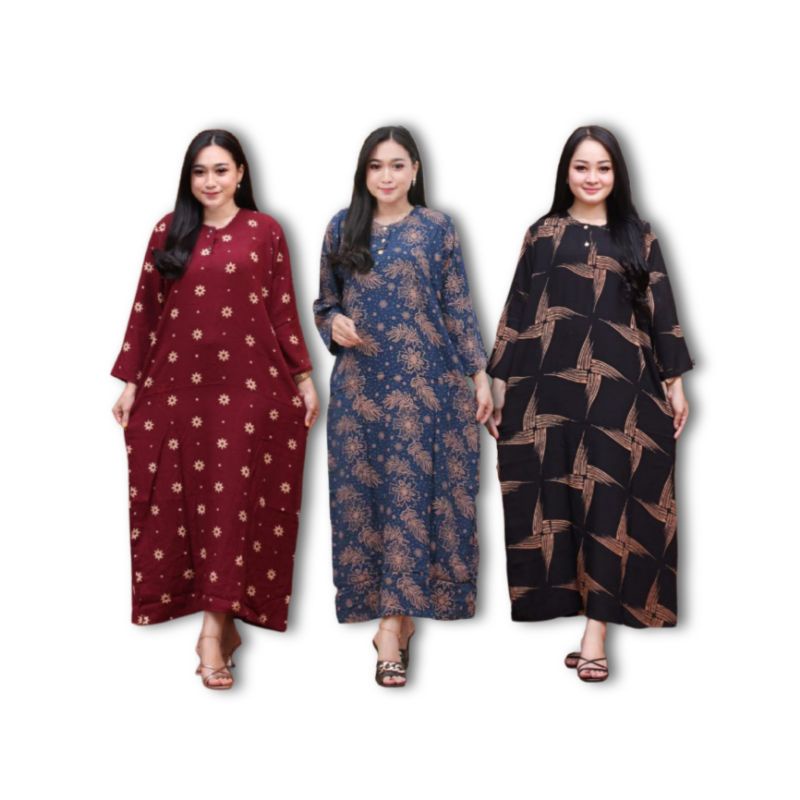 Jual Daster Kencana Ungu Batik - DASTER LENGAN PANJANG MURAH PRODUSEN ...