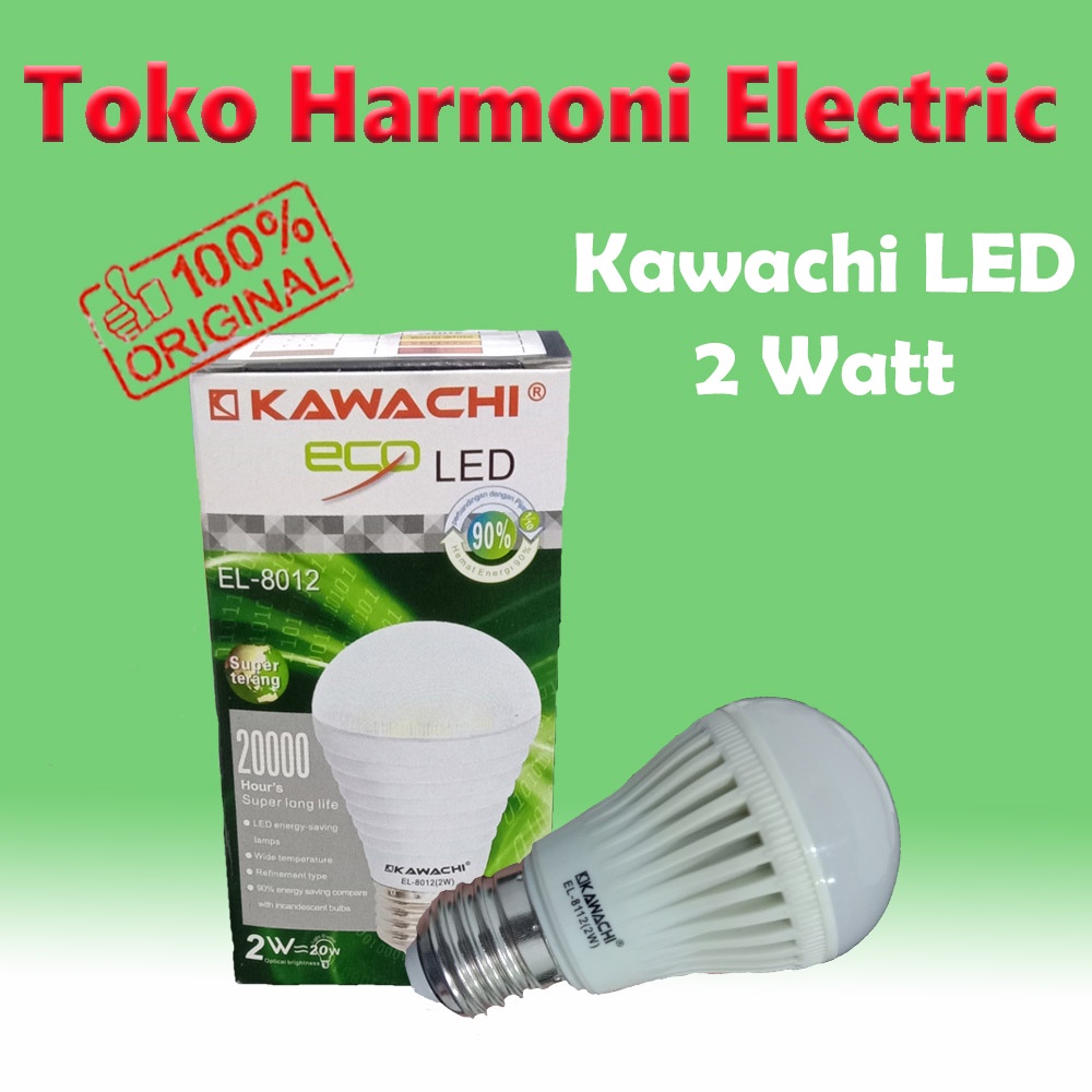 Jual LAMPU ECO LED KAWACHI EL-8112 2 WATT | Shopee Indonesia