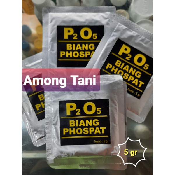 Jual Pupuk Biang phospate P2O5 95% 5 gram/ pupuk phospat tinggi/pupuk ...