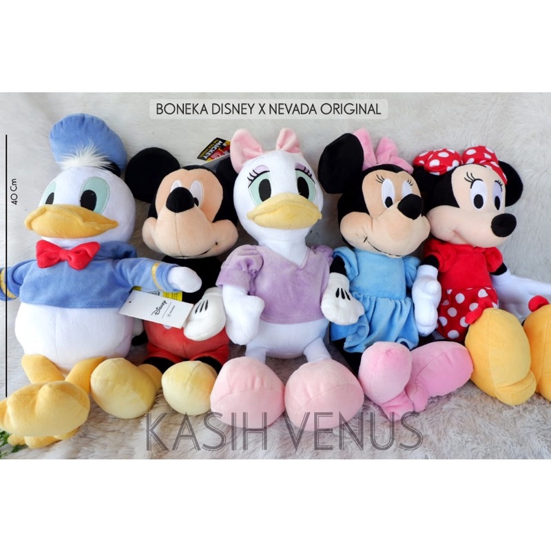 Jual boneka disney/boneka mickey/boneka minnie/boneka donal duck/boneka ...