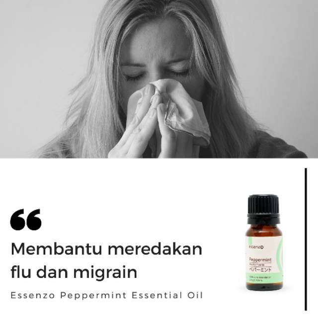 Jual Essenzo Oli Peppermint 10 ml | Shopee Indonesia