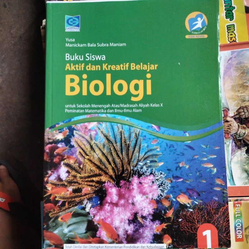 Jual BIOLOGI 1 GRAFINDO SMA/MA KELAS 10 PEMINATAN K13 REVISI | Shopee Indonesia