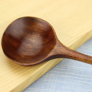 Jual Sendok Kayu | Sendok Soup / sup | 100 % Natural | Korean Style ...