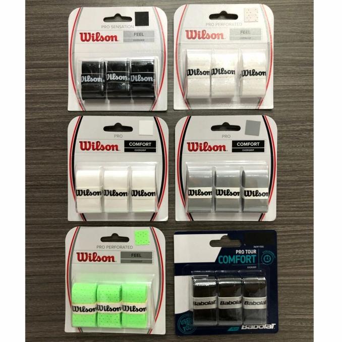 Jual Harga Murah Grip Wilson/ Grip Badminton / Grip Tenis | Shopee ...