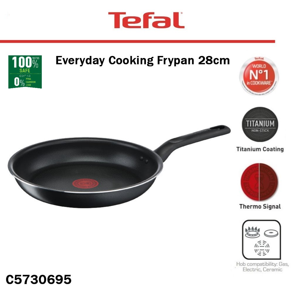 Jual Tefal Everyday Cooking Frypan 28cm Panci Wajan Anti Lengket | Shopee Indonesia