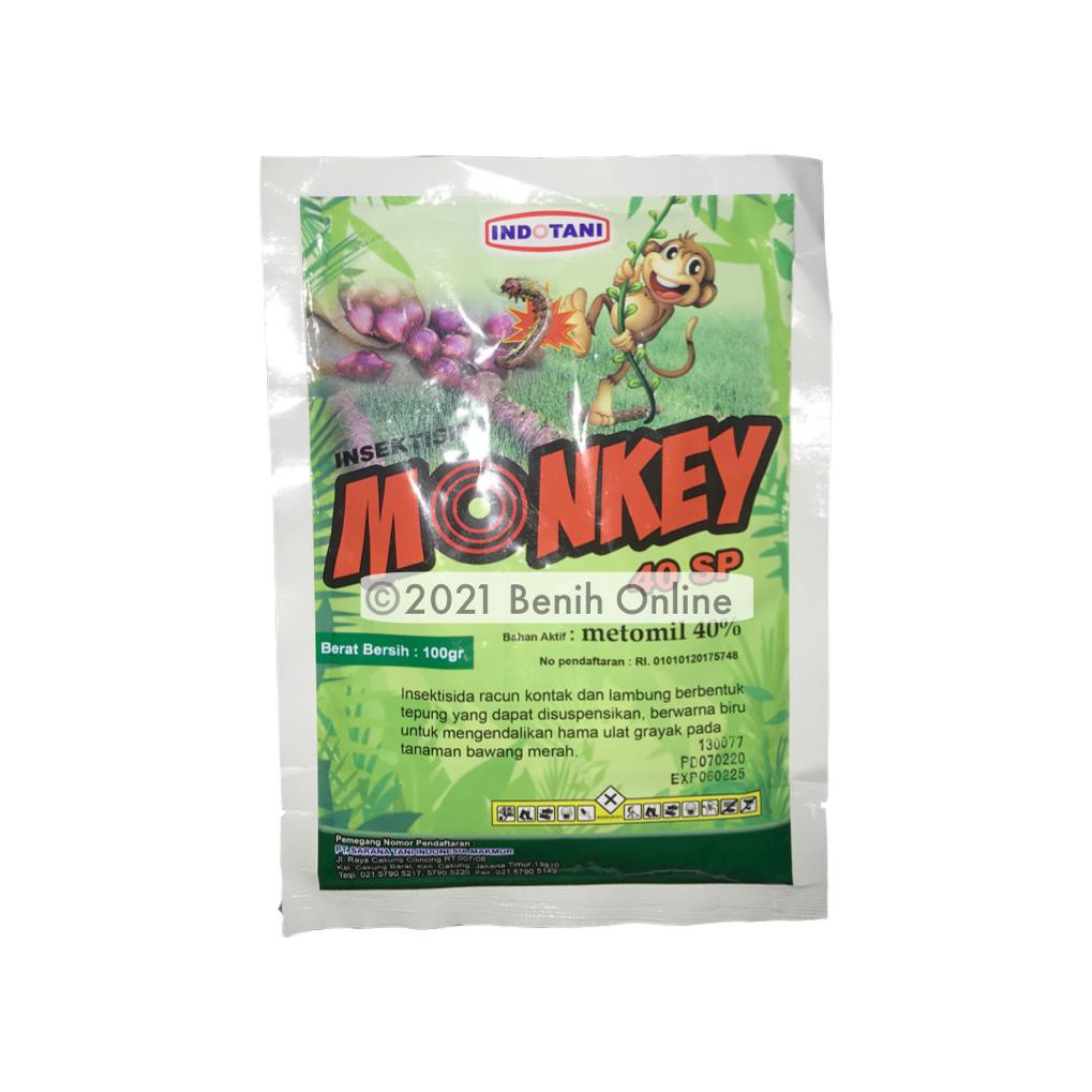 Jual INSEKTISIDA - MONKEY 40SP - 100 GRAM - INDOTANI metomil lannate ...