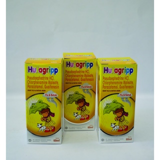 Jual Hufagripp Sirup / Syrup 60 Ml Warna Kuning (Obat Batuk, Flu ...