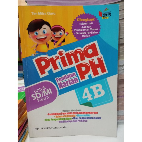 Jual BUKU PRIMA PH 4B UNTUK SD KELAS 4 | Shopee Indonesia