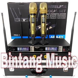Jual Mic wireless Ashley PRO 1 original ashley PRO1 free koper ashley ...