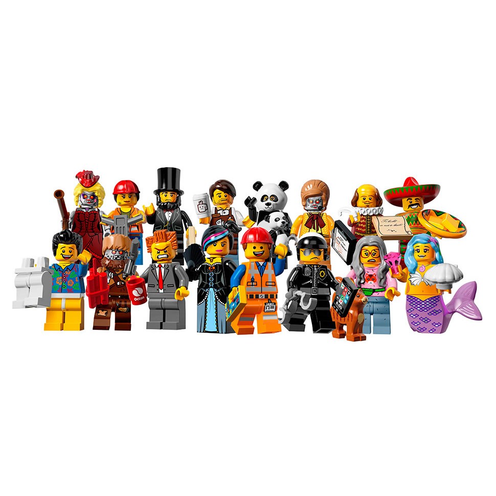 Jual LEGO MINIFIGURE - THE LEGO MOVIE 1 SET = 16 Pcs | Shopee Indonesia