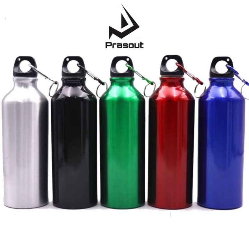 Jual Botol Minum Aluminium 500ml /Botol Minum sport Bike Carabiner ...