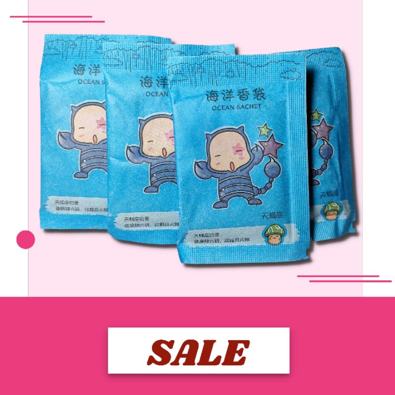 Jual PENGHARUM RUANGAN SACHET VARIASI OCEAN SACHET | Shopee Indonesia
